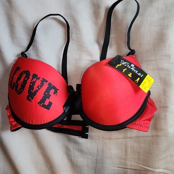 Lukasi | Intimates & Sleepwear | Red Lukasi Bra 34b Nwt | Poshmark